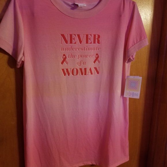 LuLaRoe | Tops | Lularoe Breast Cancer Liv | Poshmark